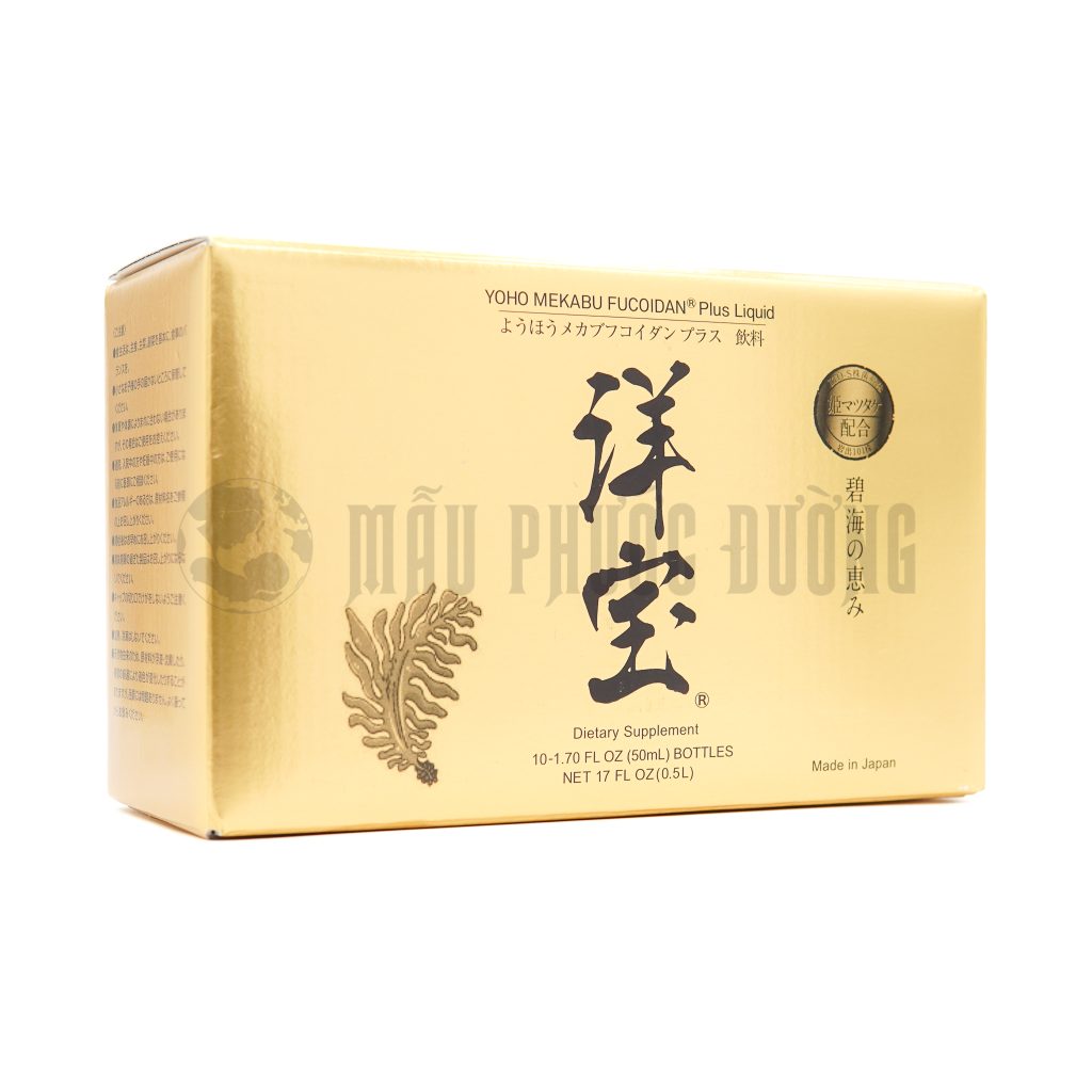 Fucoidan YOHO MEKABU Shureihi Liquid Type (Nước) - Mẫu Phước Đường